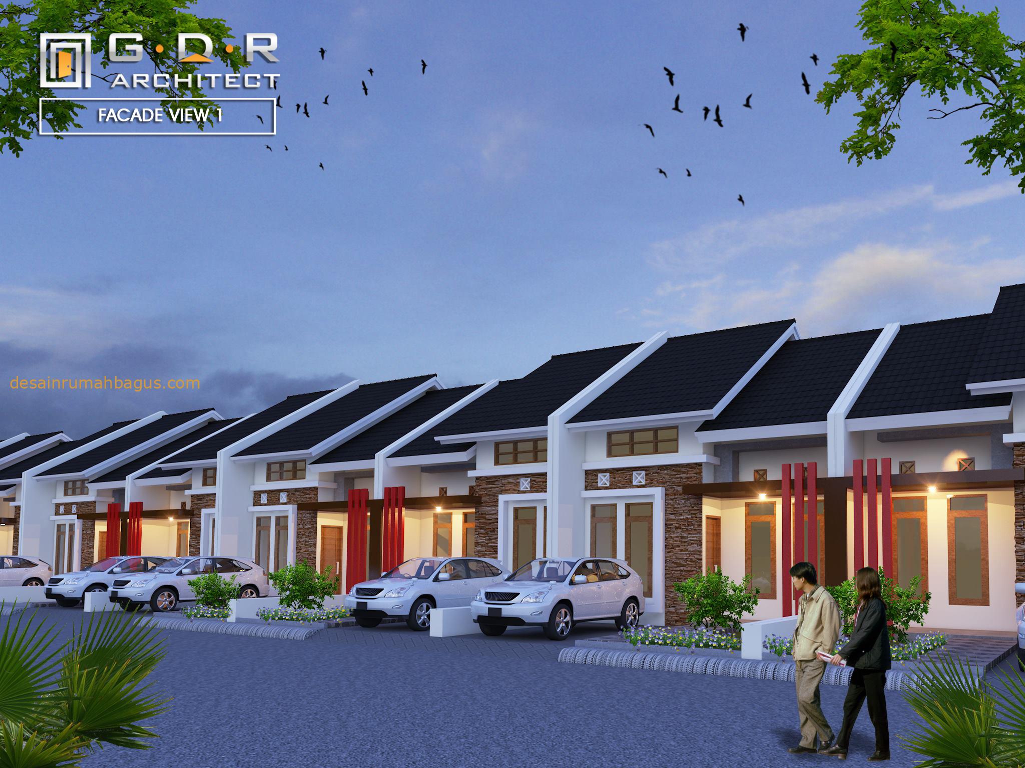 Desain Rumah 1 Lantai Perumahan Cluster (11) - Media - Desain Rumah Bagus