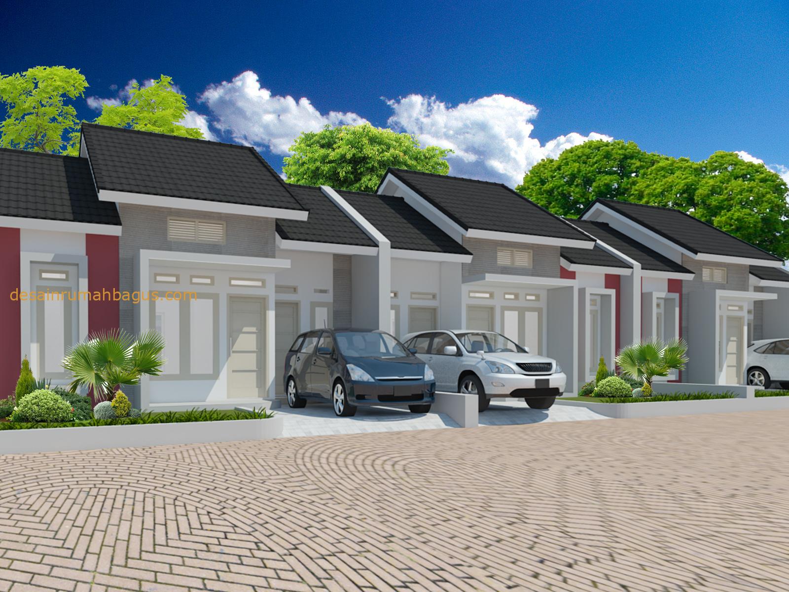 Desain Rumah 1 Lantai Perumahan Cluster (8) - Media - Desain Rumah Bagus